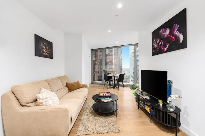 Modern Cbd 2br Walk To Marvel & Skybus - Melbourne