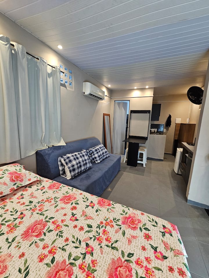 Estudio Na Praia Do Morro A 100 Metros Da Areia - 