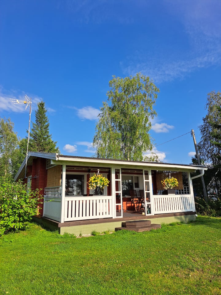 Villa Selma Kodikas Mökki Kemijoen Rannalla - Finland