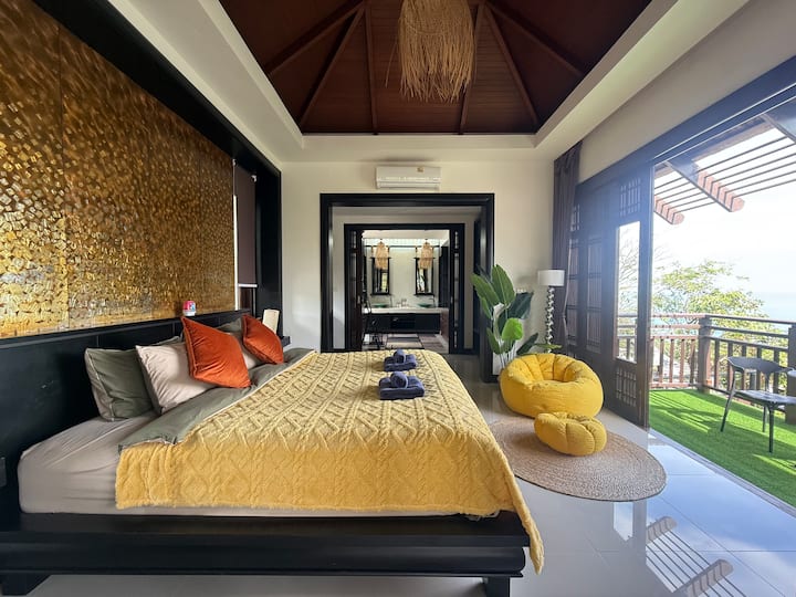 Big Two Bedroom 2 With Pool And Sea View - Ko Samui