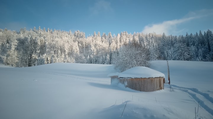 Séjour Yourte Insolite Et Enchanteur Dans Le Jura - Lélex