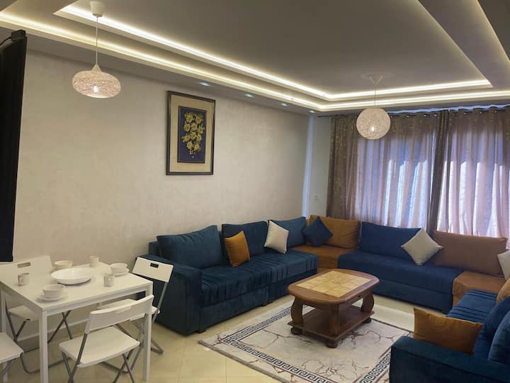 Cozy Home, 2 Min To Tgv&beach With Pool - Tangier