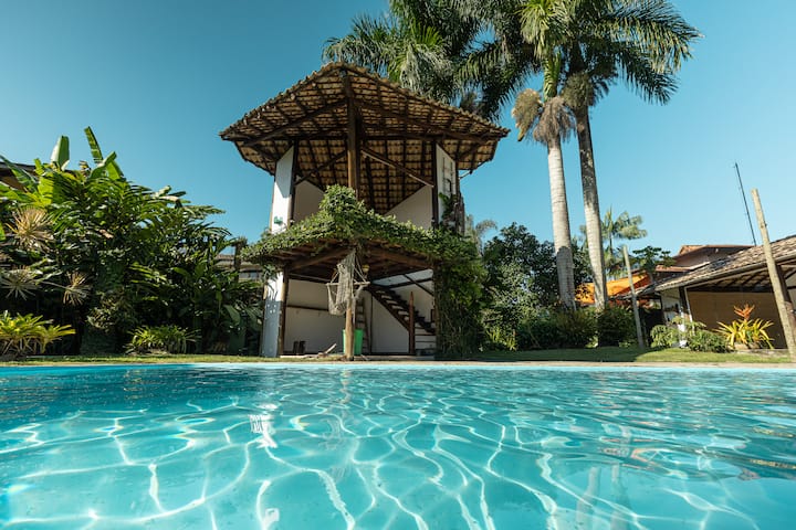 Casa Tsuru-regúgio De Luxo Na Mata Atlântica - Paraty