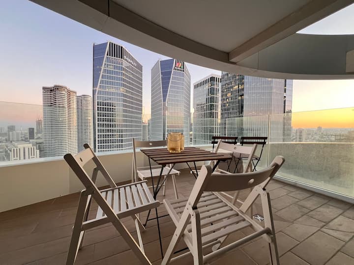 High In The Sky 2br Apt In Tel Aviv - Tel Aviv