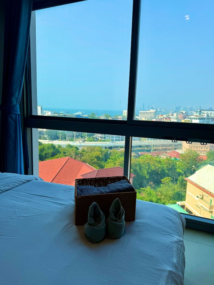 Unixx一居室/海景房/步行街 /近码头 - Pattaya