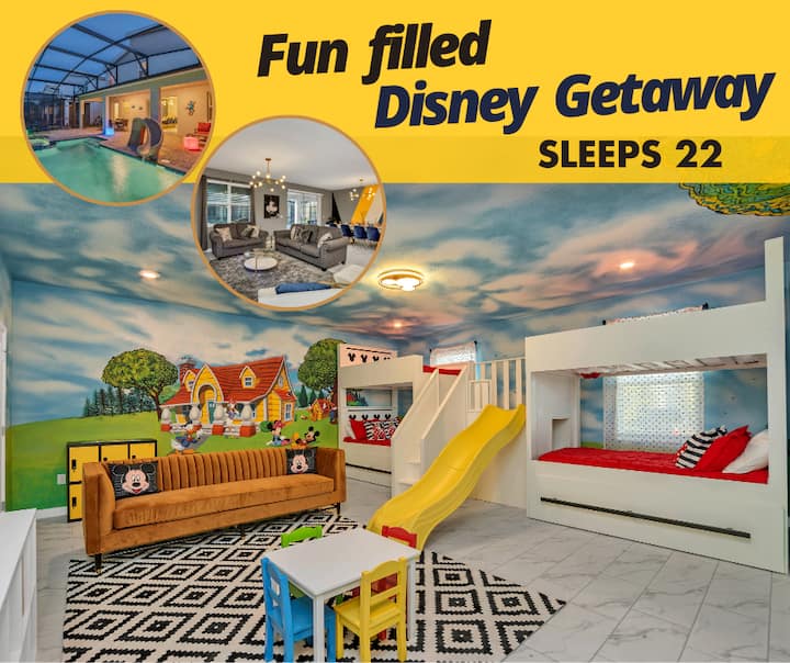 Fun Retreat Home W Theme Rooms + Resort Perks - Kissimmee, FL