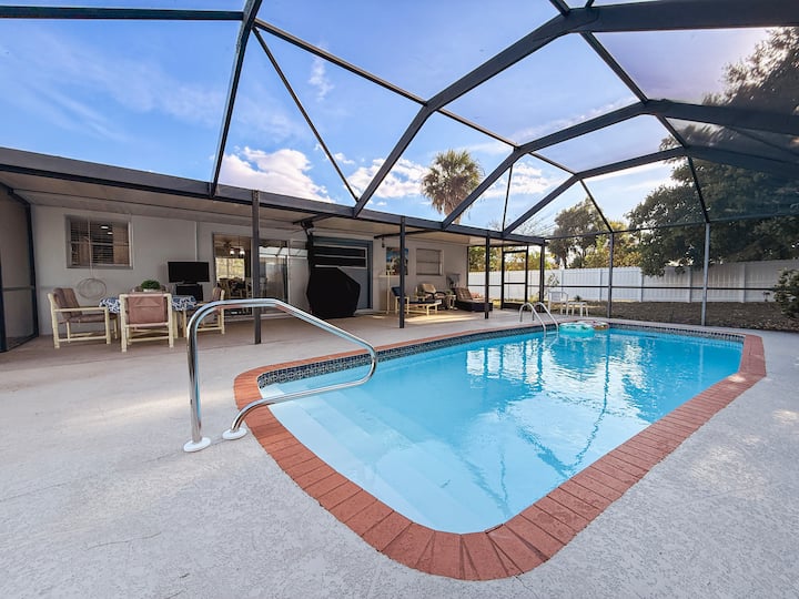 Private Pool Fenced Yard Pet Friendly - Port Charlotte, FL
