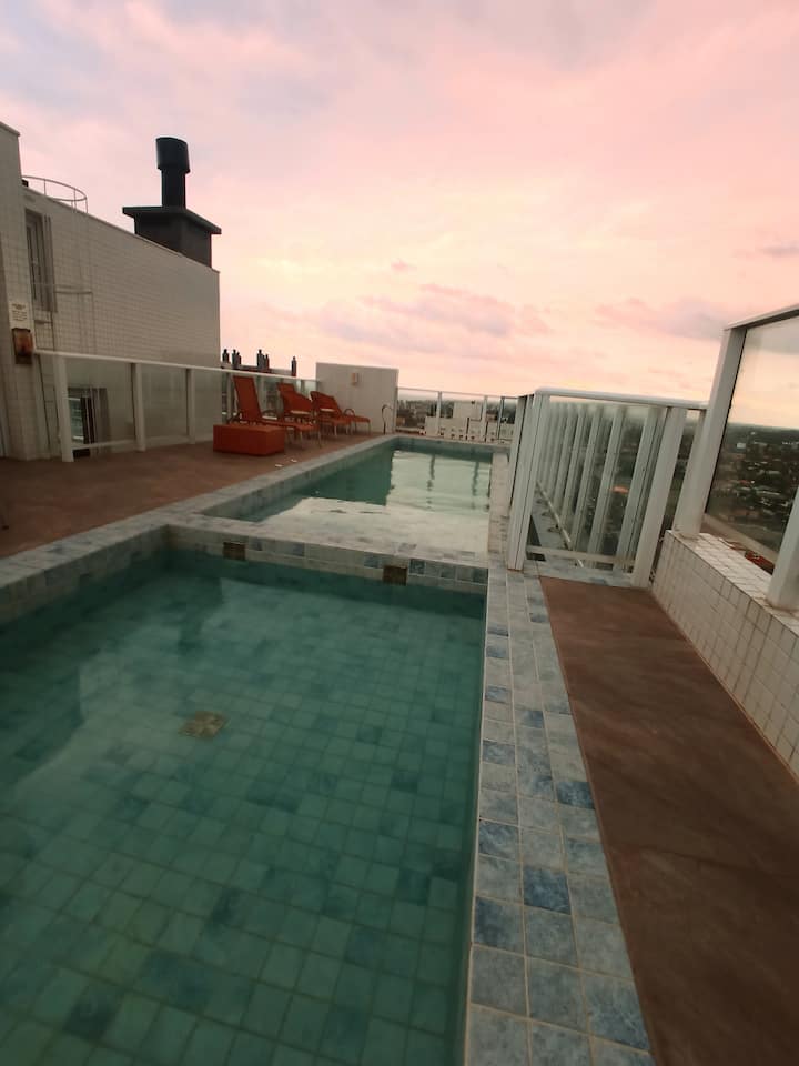 2 Quartos ( 1 Suite) Ap 1304 Com Box Perto Do Mar - Capão da Canoa