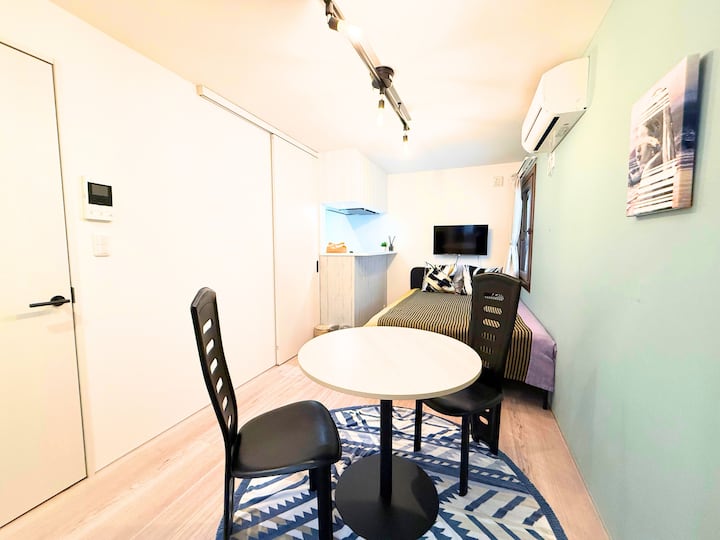 【Long Stay】駅徒歩5分/専用浴室・トイレ・キッチン・wifi/2階/新宿 - Nakano