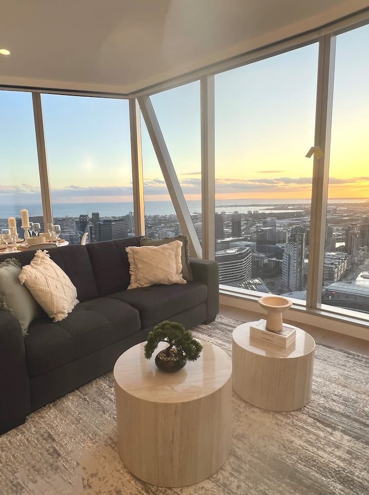 Luxury Sky Suite 2b2b With Romantic Sunset Views - Melbourne