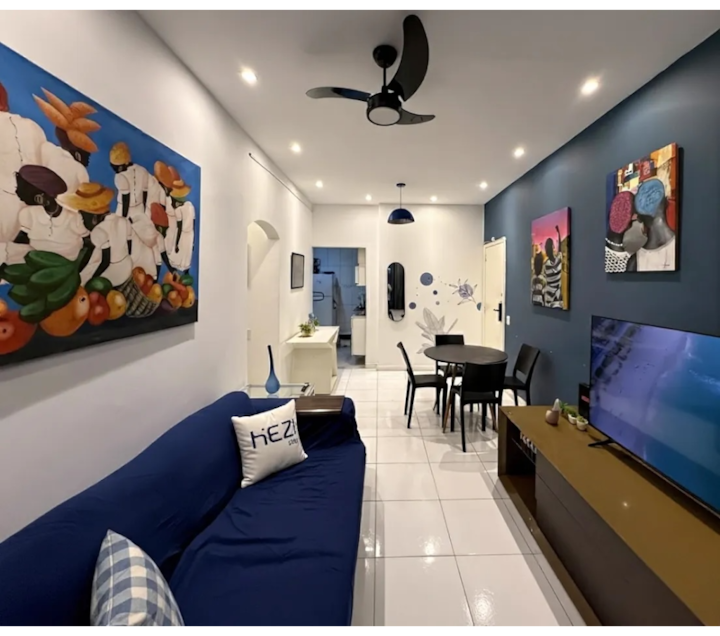 Blue House | 2 Quartos Com Suíte A 300m Da Praia - Rio de Janeiro