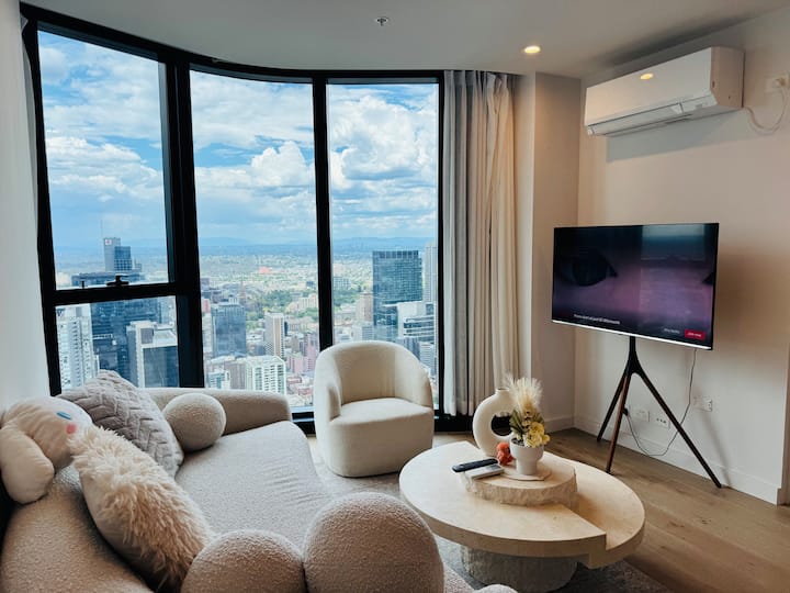 Lv60th Mel Central Station Skyline Apt_ Pool & Gym - Rod Laver Arena