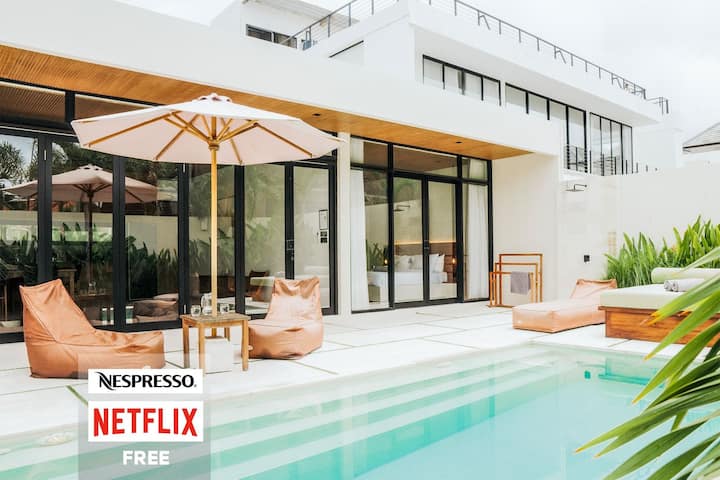 99 Villa Suite B: 3br Spacious Pool & Lounge - Sanur