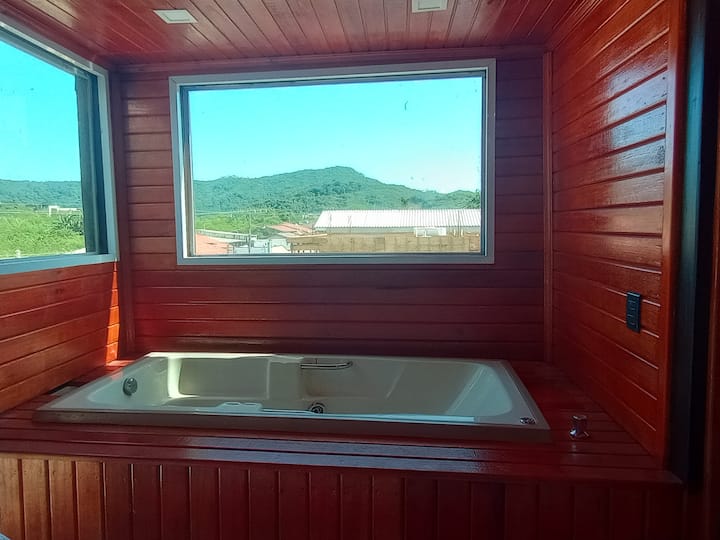 Chalé Cabana Em Penha - Peña