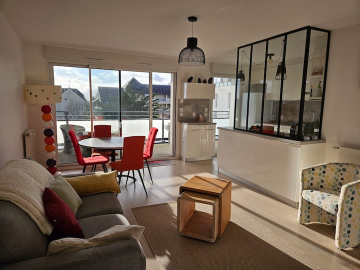 Bel Appartement Avec Piscine - Port Navalo