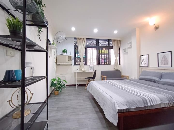 (13a)商務/學生/分租套房/便利/mrt/中山商圈/醫院/藥局/2f - 반차오 구