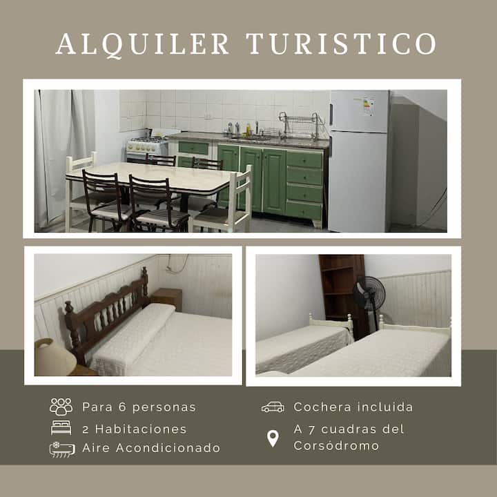 Casa Chichi 
Alquiler Turístico Para 6 Personas - Gualeguaychú