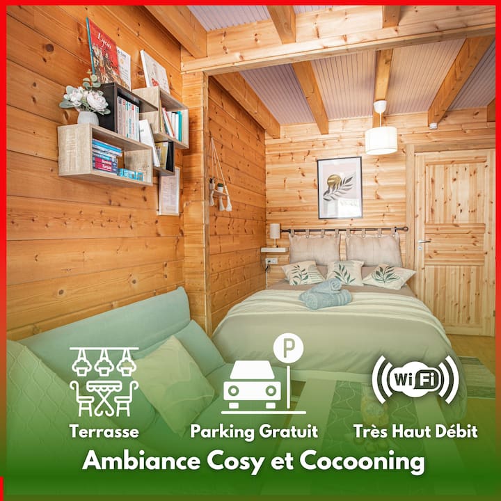 Ambiance Bois & Charme*proche Lyon*parking Gratuit - La Tour-de-Salvagny