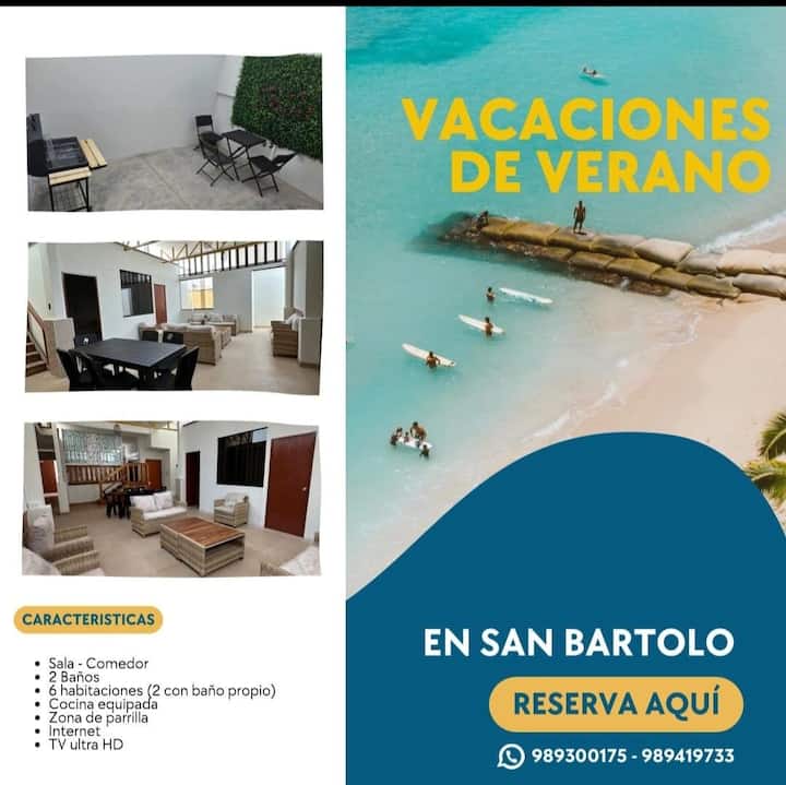 Alquiler De Casa San Bartolo - Pérou