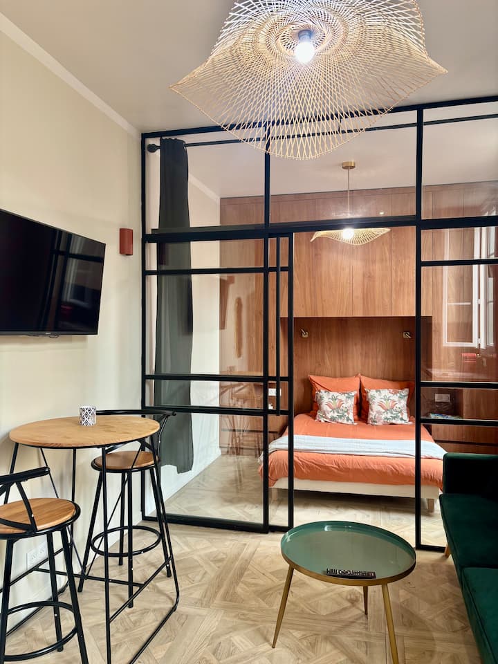 Le Jasmin - Cœur De Nice - 10 Min De La Promenade - Nice