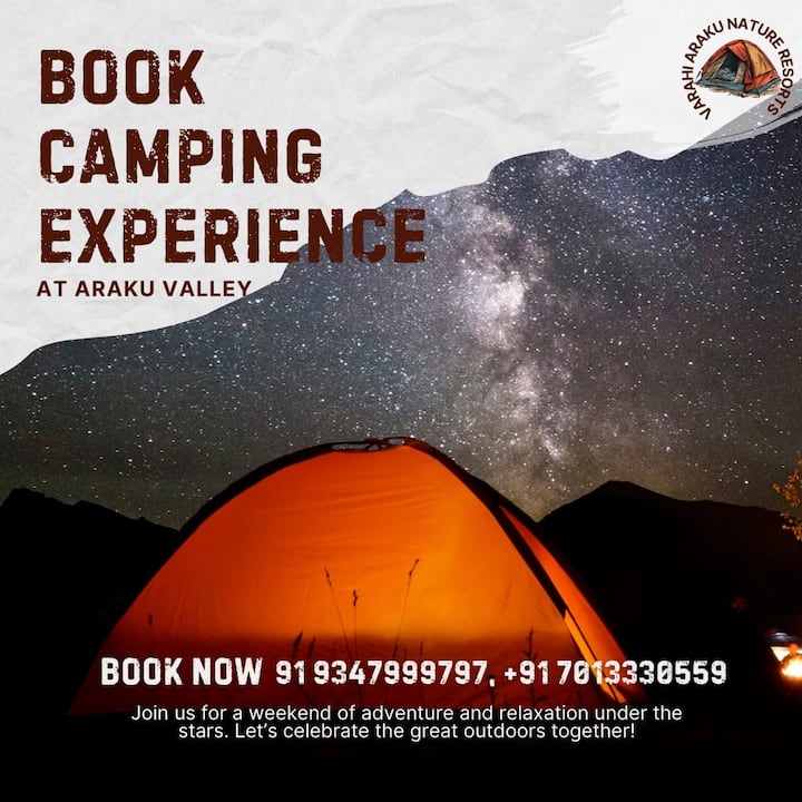 Varahi Araku Nature Resorts
Tent Stay Vizag Dst - Araku Valley