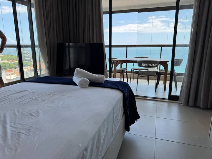 Ap 1302 Vista Mar Farol Da Barra Carnaval Salvador - Barra, Brazil