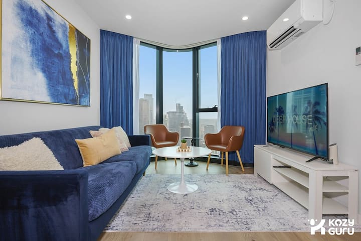 Kozyguru | Melbourne Cbd 2bed Apt + Stunning Views - Melbourne