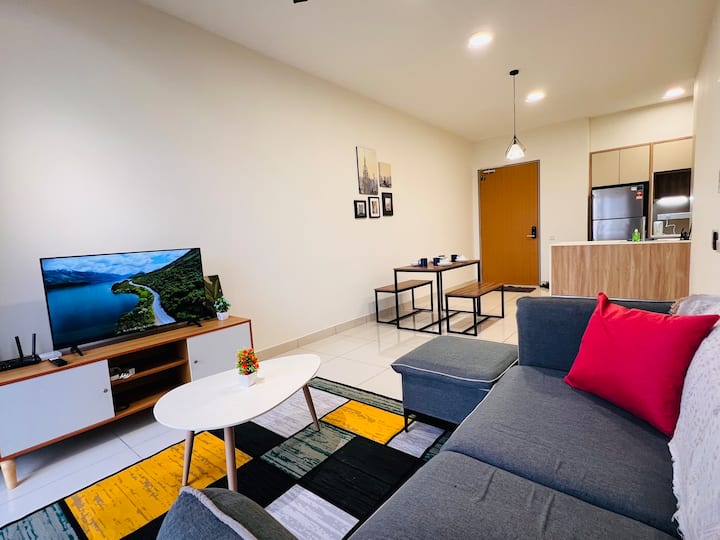 New Unit/1parking/up To 5pax/near Mid Valley - Kuala Lumpur