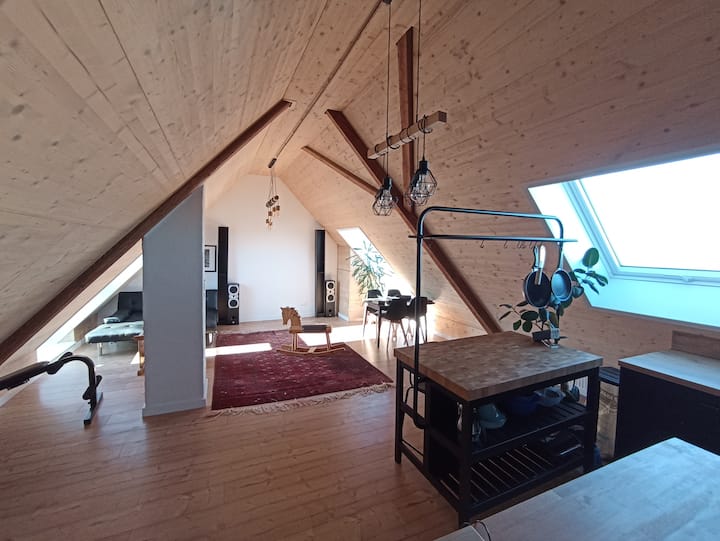 Dachgeschosswohnung Mit Ausblick - Schramberg