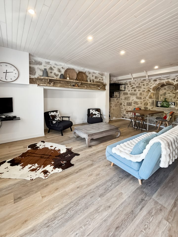 Maison Thiézac 4 Pers - Garage Ski - 5min Lioran - Cantal