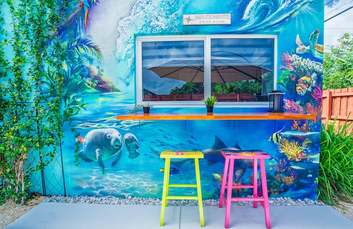 Cozy Serene Oasis With Yard•near Hard Rock Stadium - 미라마르