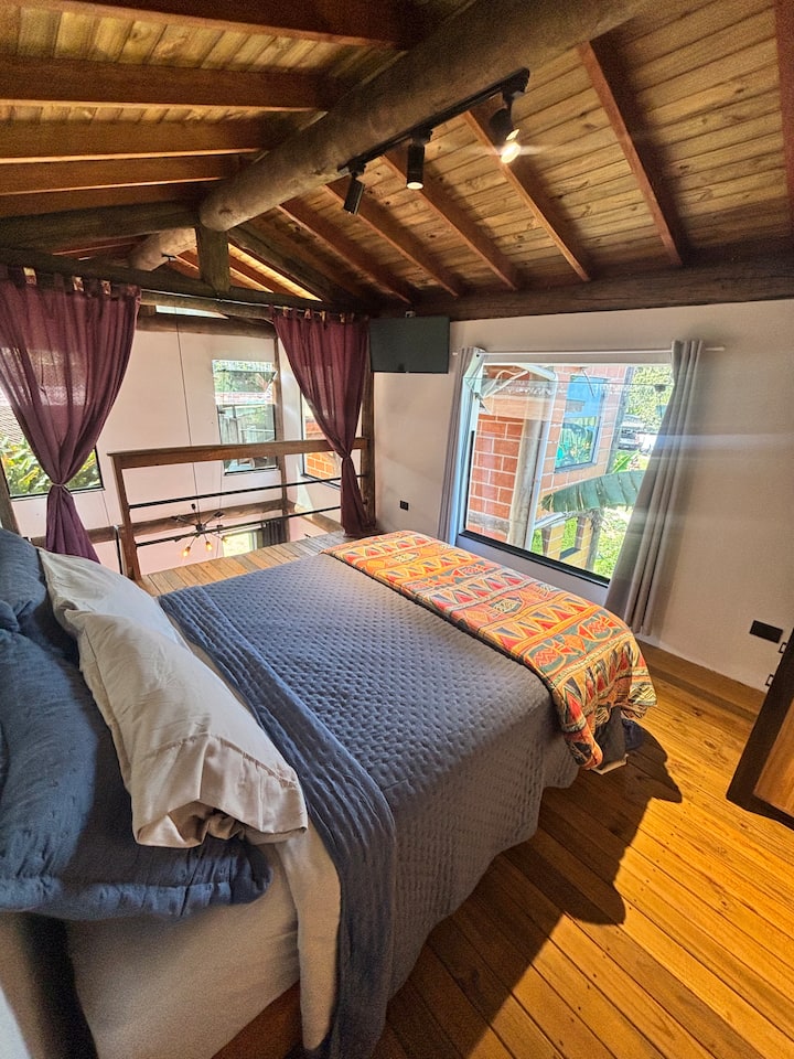 Chalé 2 - Com Mezanino Estilo Cabana Em Itamambuca - Brasil