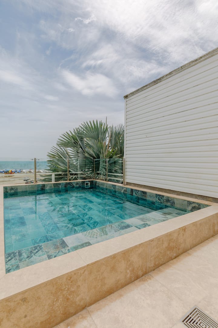 Lux Beach House With Rooftop Pool - Cartagena