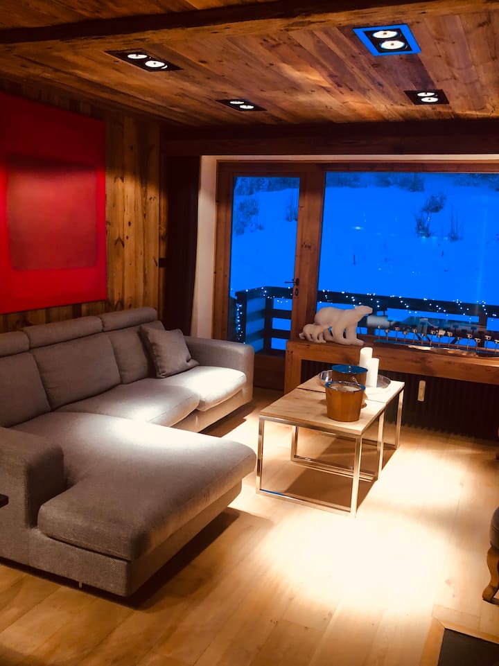 Luxueux 2 Chambres + 1 Cabine - 메줴브
