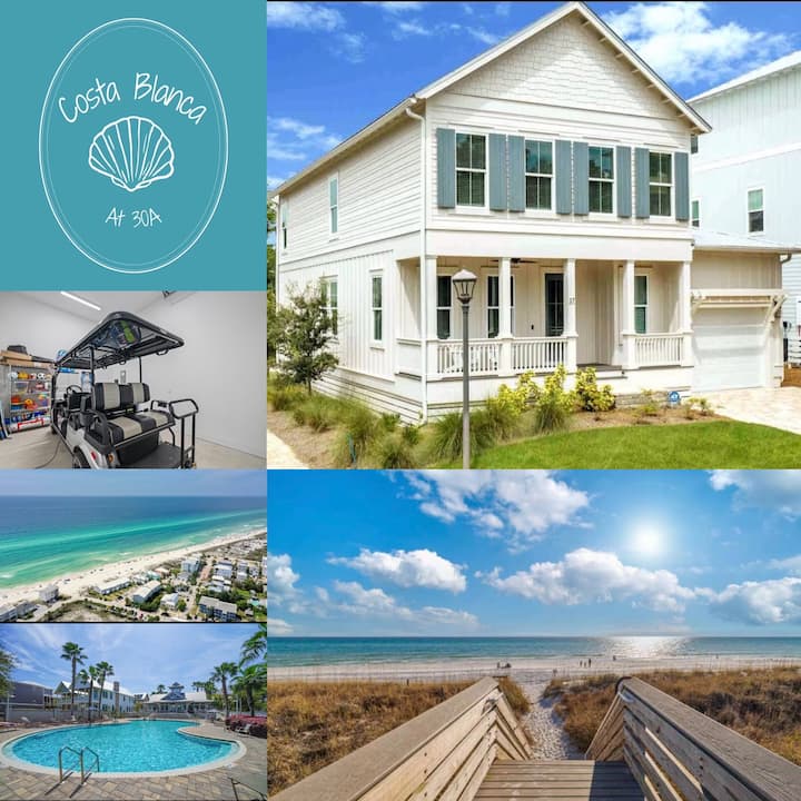 Costa Blanca | Pool, Golf Cart, Pets, Walktobeach - Panama City Beach, FL