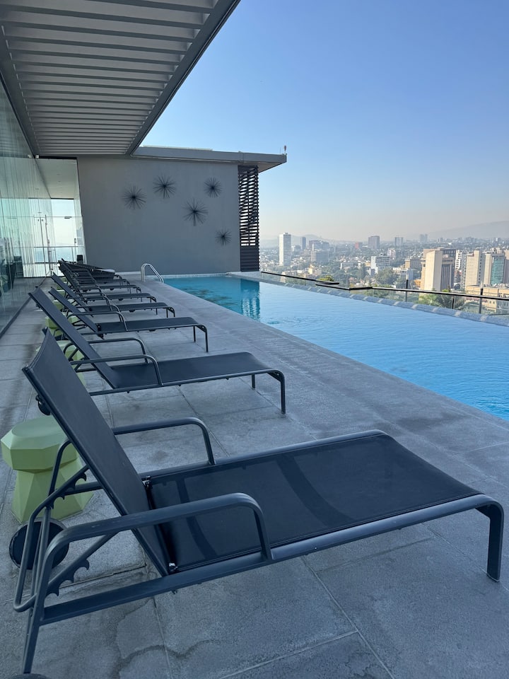 Resort Urbano Con Alberca, Gym Y Pádel - Guadalajara, Jalisco, Mexique