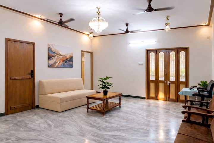 Ground-floor 2 Ac Br Home | 3 Baths • Power Backup - Madurai
