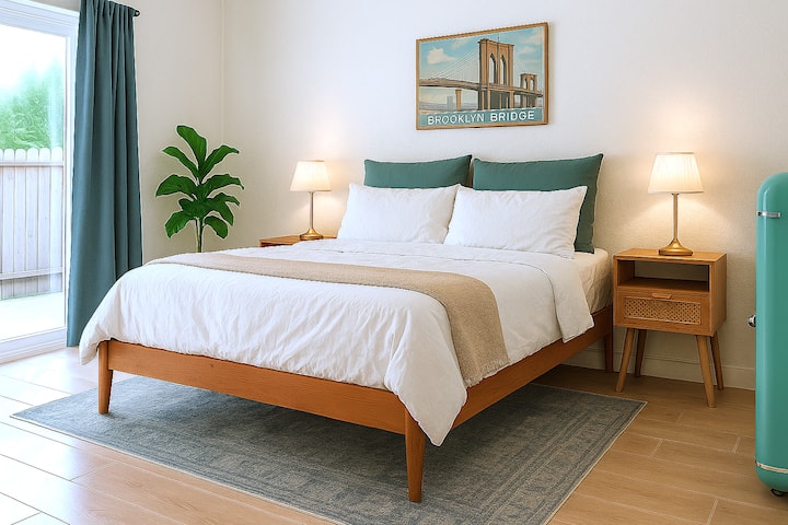 Modern Guest Suite W/ Workspace | Near Ucdmc - Sacramento