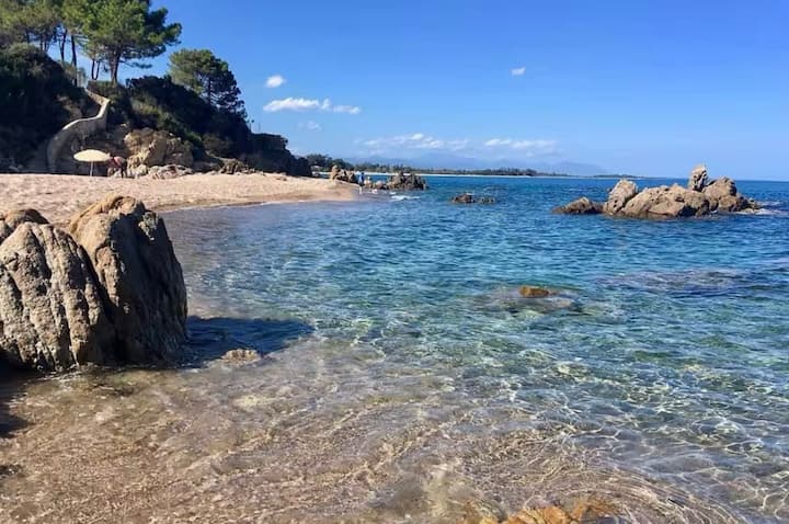 Mini Villa, Accès Plage De Favone à Pied En 2 Mn - Plage de Canella