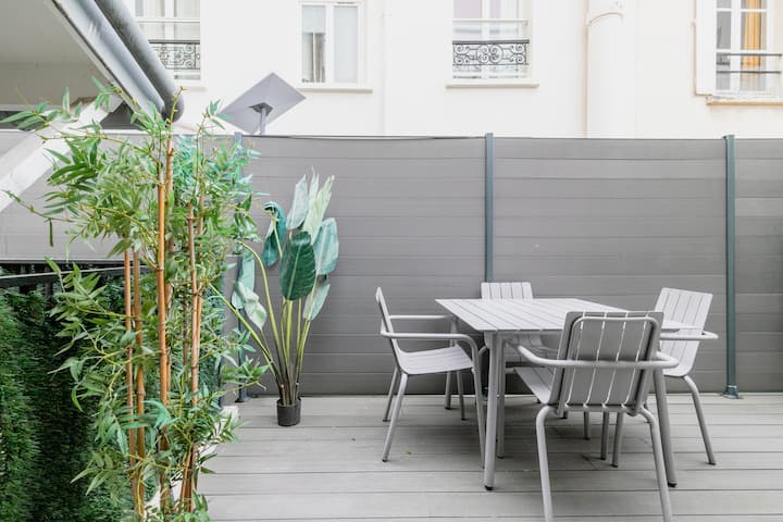 An Enchanting Parisian Hideaway With Terrace - Arcueil