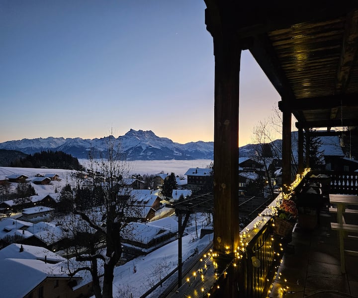 Spacieux Appartement Central - Leysin