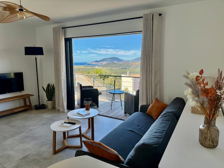 T2 Vue Mer à 10 Min D'ajaccio - Bastelicaccia