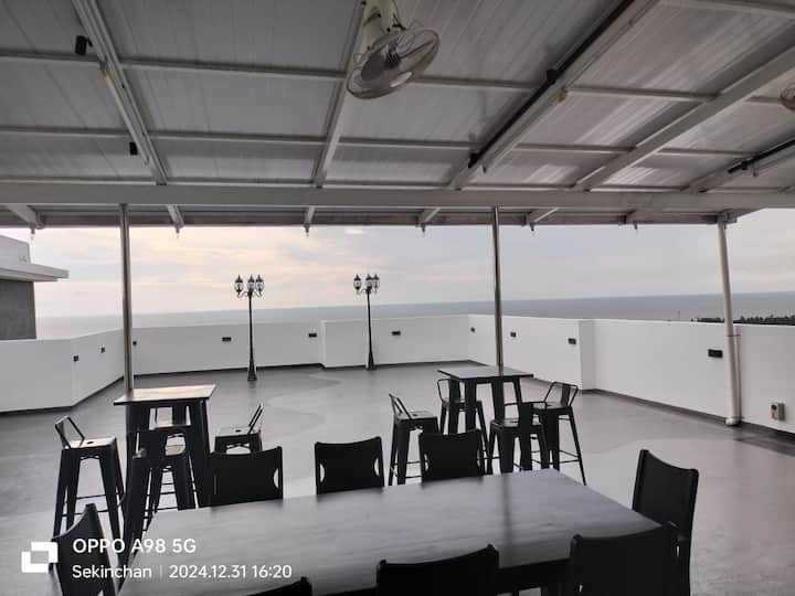 Seaviewgarden Penthouse 20pax 6r6b Highflr 看海-空中花园 - Sekinchan