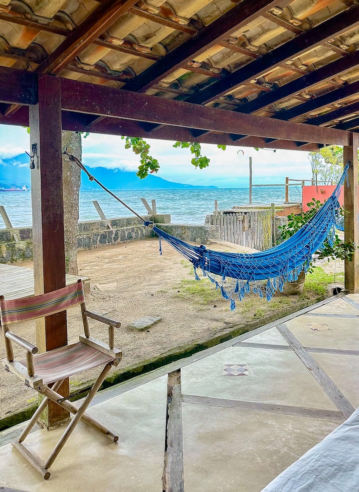 Pé Na Areia Em Ilhabela | Casa Frente Mar - Ilhabela