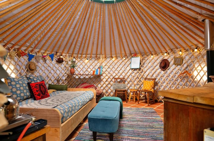 Mongolian Mountain Yurt Retreat - Wales