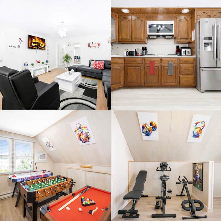 Free Parking-gameroom-gym-near Nyc, Ewr, Times Sq - New Jersey