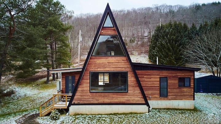 The Roxbury A-frame - Catskills - Roxbury, NY