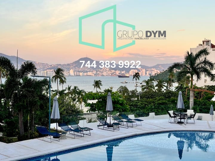 Departamento Mulata, Vista Divina A La Bahía - Acapulco