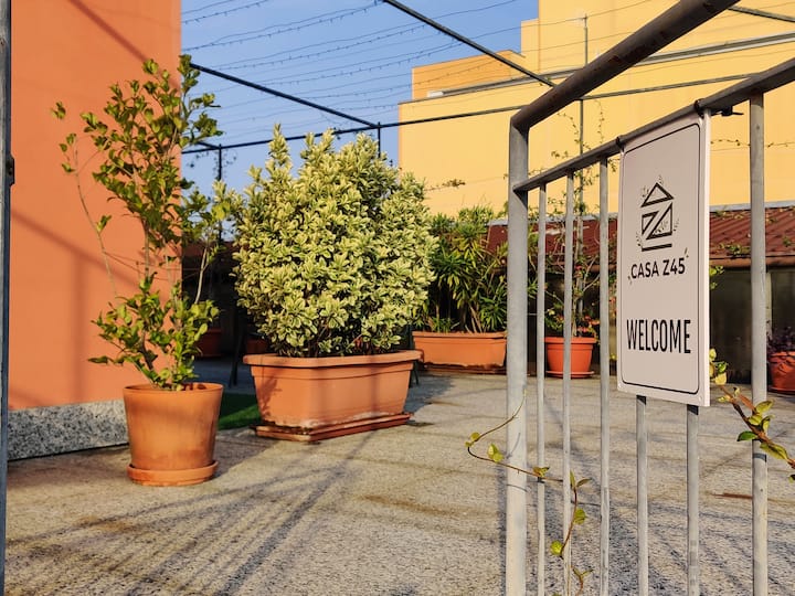 Casa Z45 - Sweet Flat + Free Parking - Bgy Airport - Bérgamo