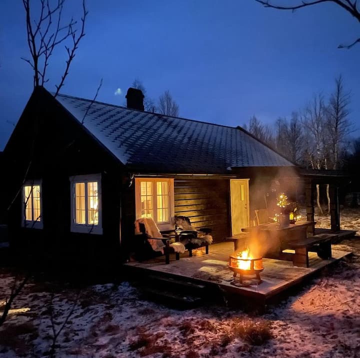 Garsmarka I Hattfjelldal , Ved Nordlandsruta. - Norway